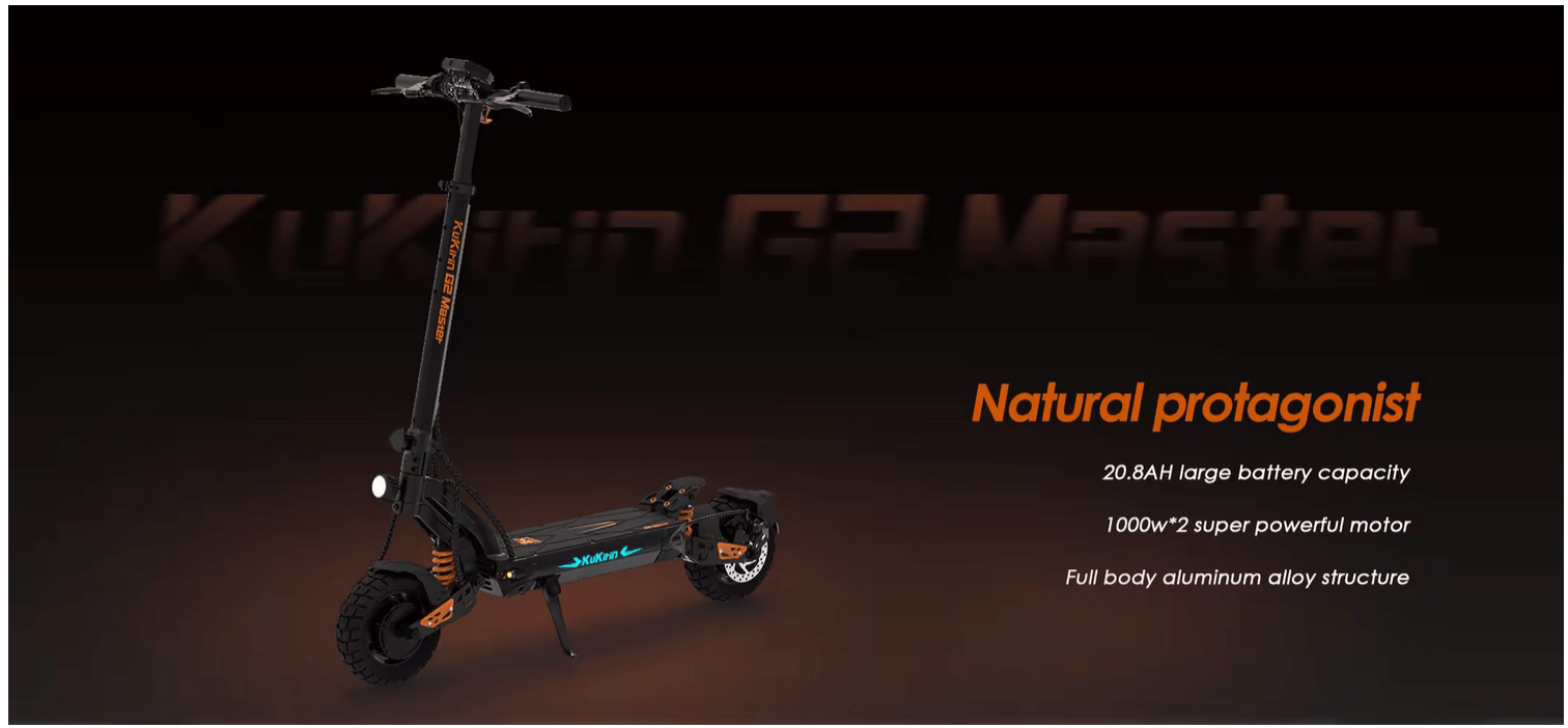 KUGOO KuKirin G2 MASTER E-Scooter | British Hoverboard